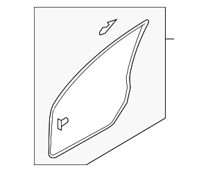 2009-2012 Mazda 6 Door Weather-Strip GS3L-58-760D | Mazda-Parts