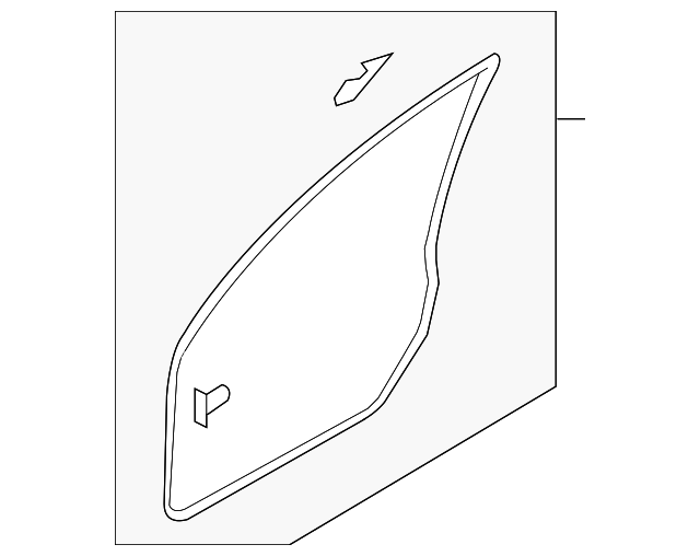 2009-2012 Mazda 6 Door Weather-Strip GS3L-58-760D | Mazda-Parts