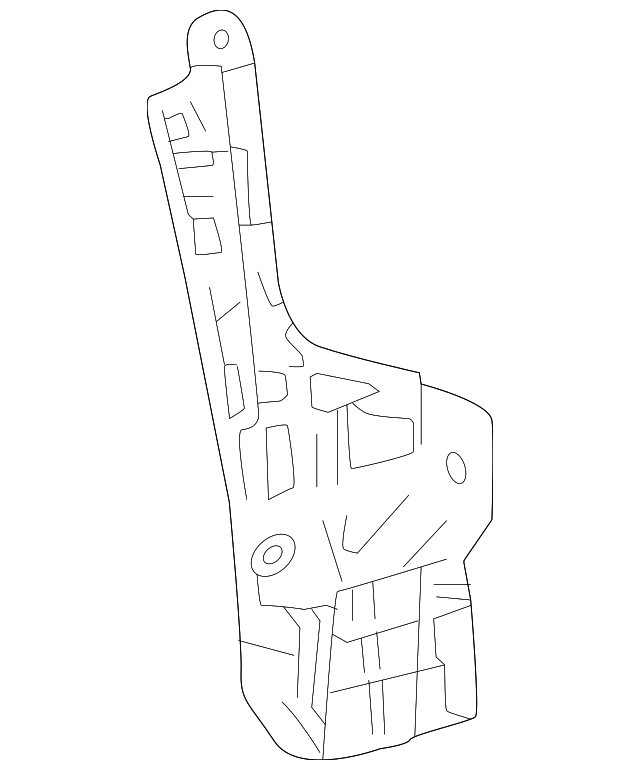 52591-62020 - Bumper Seal - 2021-2023 Toyota Mirai | OEM Genuine Toyota ...