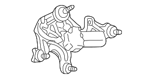 2002-2005 Lexus IS300 Rear Motor 85130-53010 | OEM Parts Online