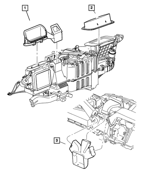 Air Ducts and Outlets for 2001 Dodge Ram 1500 | Mopar eStore