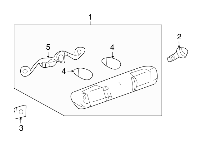 M4.2x1.41x45 Multi-Purpose Bolt 11612151 GM | GMPartsDirect.com