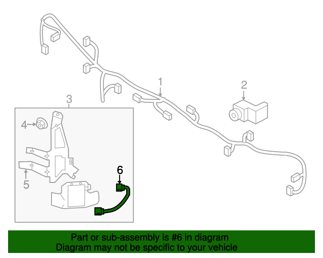 2019-2022 Kia Blind Spot Radar Harness 99147-G5000 | QuirkParts