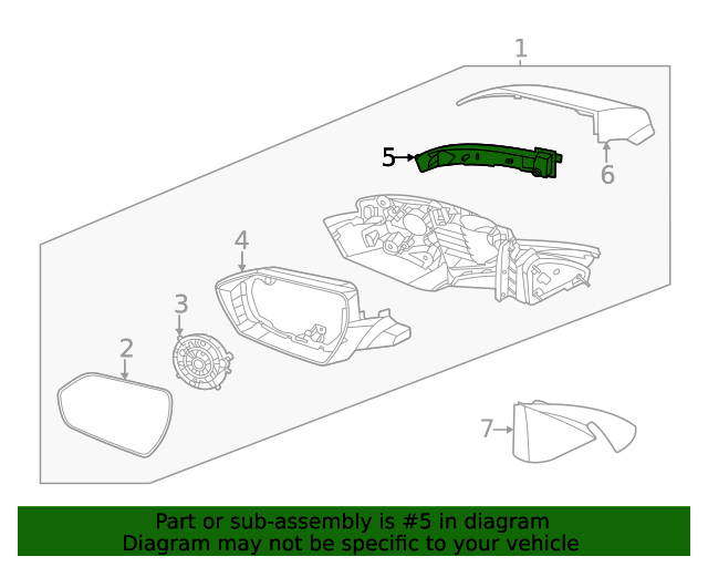 2021-2022 Hyundai Elantra Signal Lamp 87614-AB000 | QuirkParts