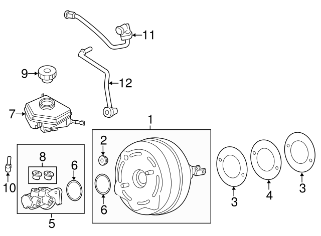 34336851095 - 2012-2021 BMW Master Cylinder (34-33-6-851-095) | BMW of ...