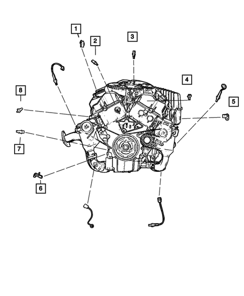 Sensors for 2005 Dodge Magnum | Mopar eStore
