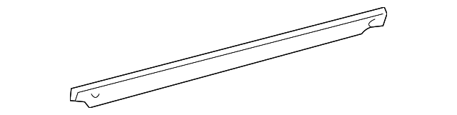 2019-2021 Lexus LX570 Belt Molding 75720-60090 | OEM Parts Online