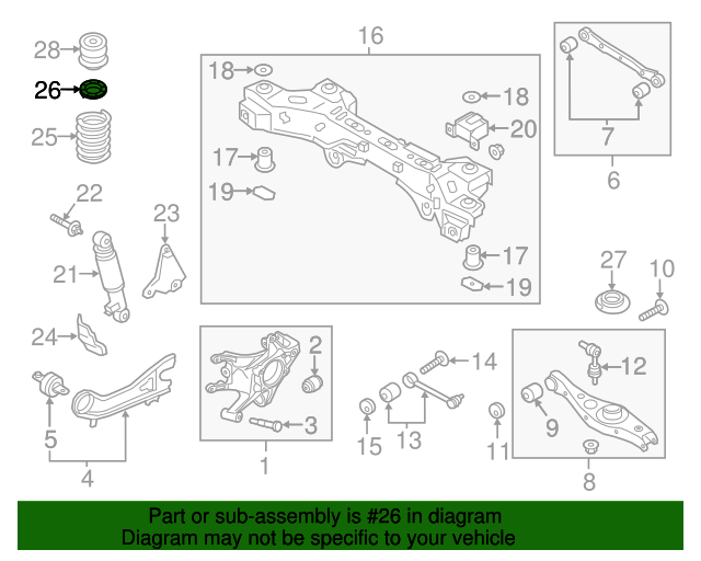 55331-2W000 - Upper Pad 2014-2015 Kia Sorento | Kia.Parts Store
