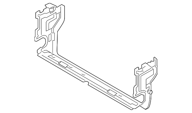 51-74-7-383-846 - Lower Duct 2018-2023 BMW M550i xDrive | BMW OEM Parts