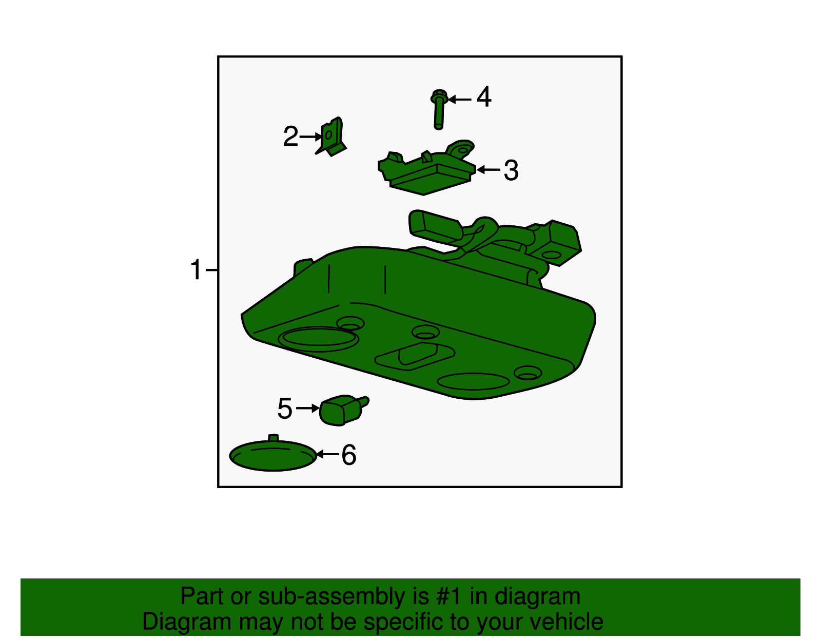 FR3Z-63519A70-CB - Overhead Console 2015-2017 Ford Mustang | Ford Parts ...