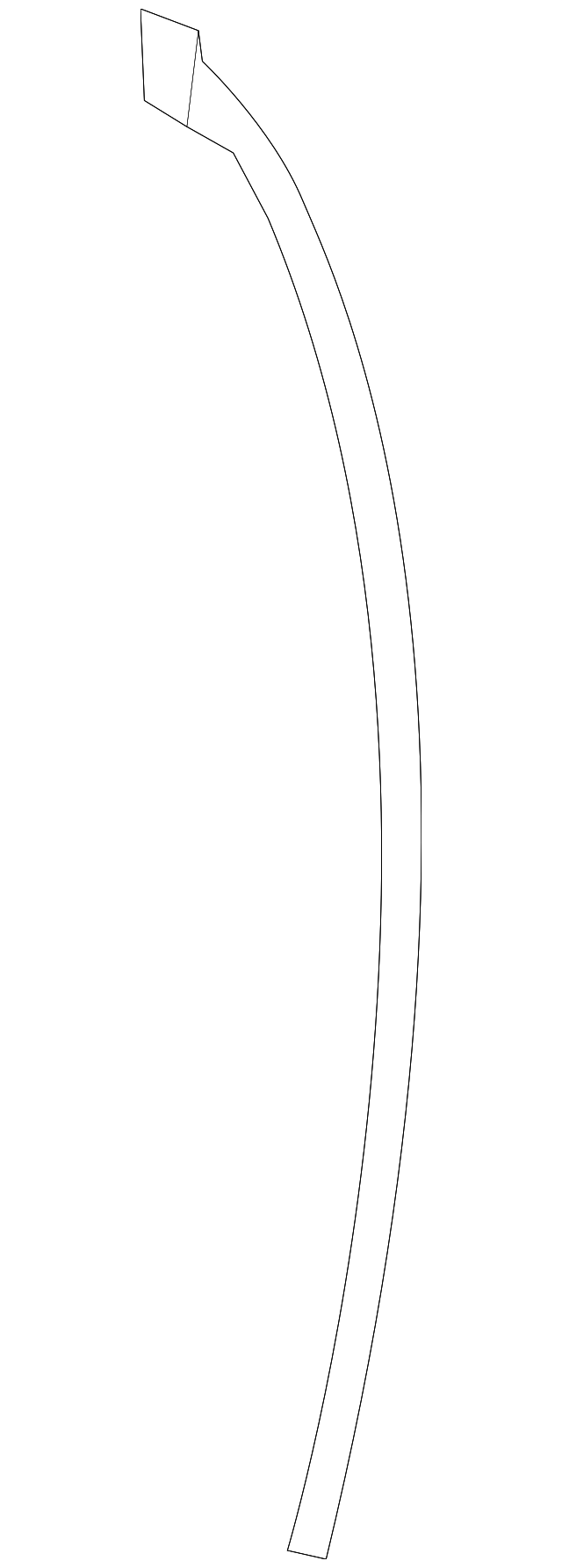 2013-2020 Lexus Front Weather-Strip 67895-30040 | OEM Parts Online