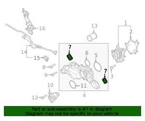 2017-2024 Porsche Housing Gasket 9A7-121-139-00 | OEM Parts Online