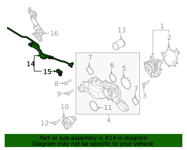 2017-2023 Porsche Panamera Breather Tube PAB-121-455-B | Sunset Porsche ...