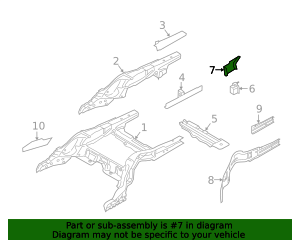 41-00-7-499-085 - Side Reinforced - 2019-2025 BMW | BMW Parts Exchange