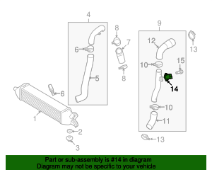 Genuine Boost Sensor for 2010-2012 Hyundai Genesis Coupe | Part# 39200 ...