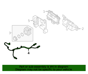 2019-2023 Audi Camera Harness 4M8-971-192-D | Audi USA Parts