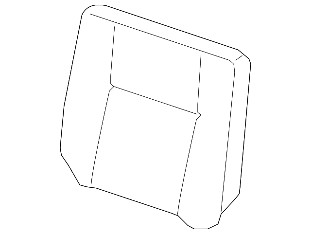 2016-2024 Nissan Seat Back Pad 88661-EZ04A | Nissan RVA