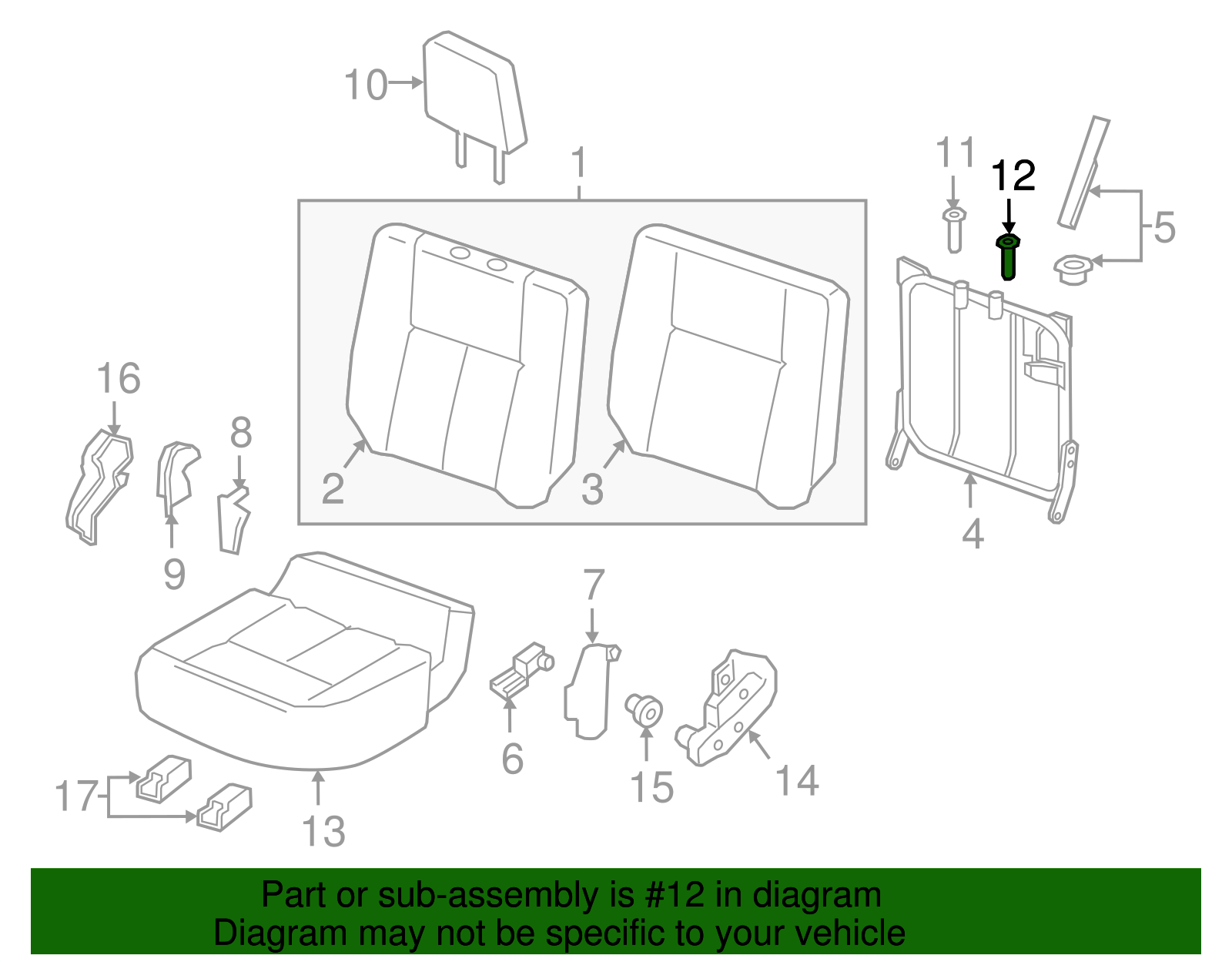 2016-2024 Nissan Headrest Guide 87602-EZ04A | Ziegler Nissan of Orland Park