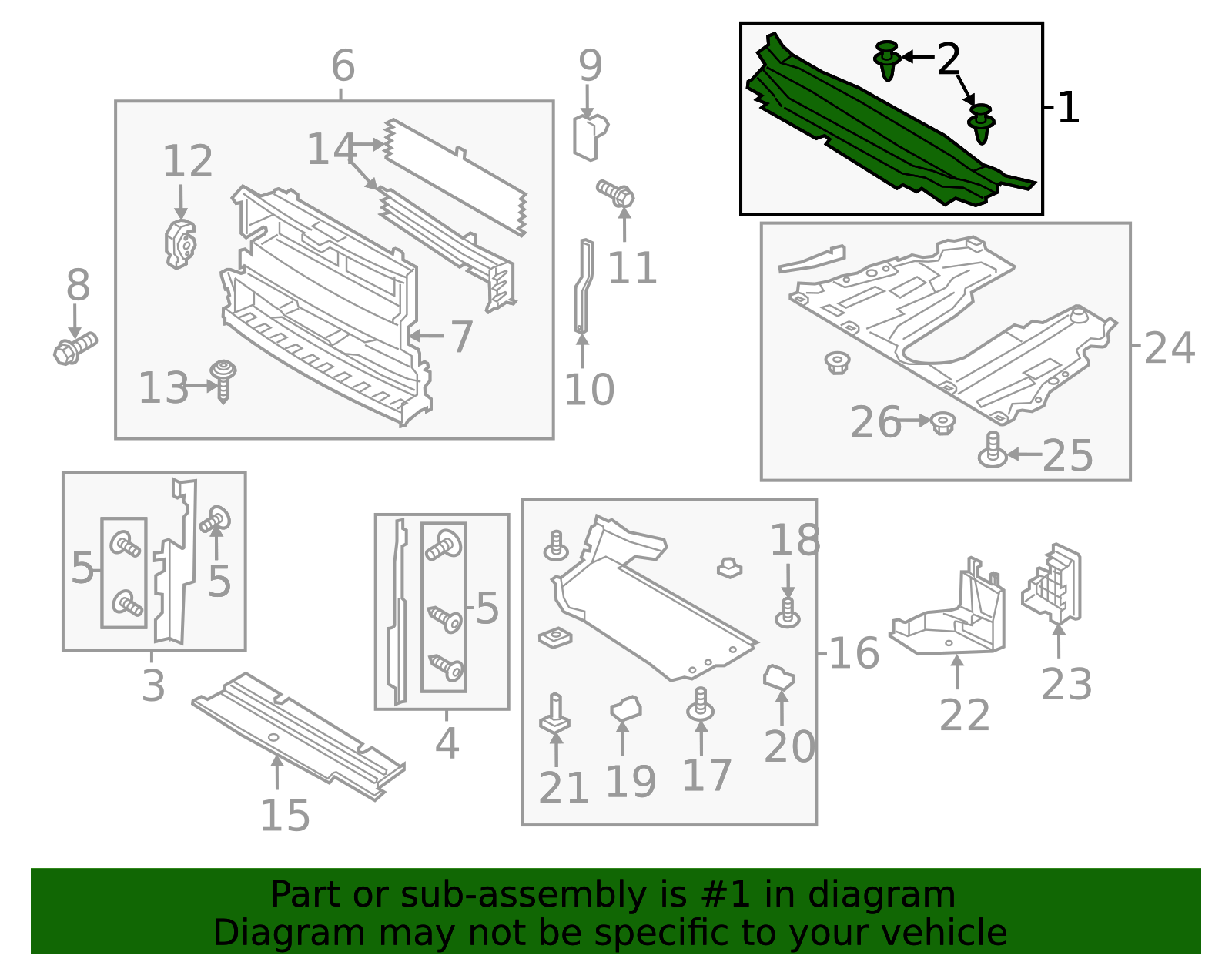 2017-2019 Ford Fusion Sight Shield HS7Z-16A238-A | Dealer Auto Parts