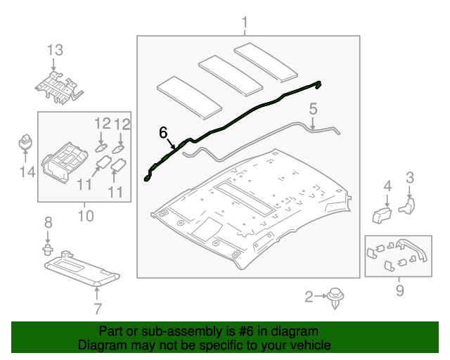 2016-2018 Toyota Antenna Cable 86101-WB003 | OEM Parts Online