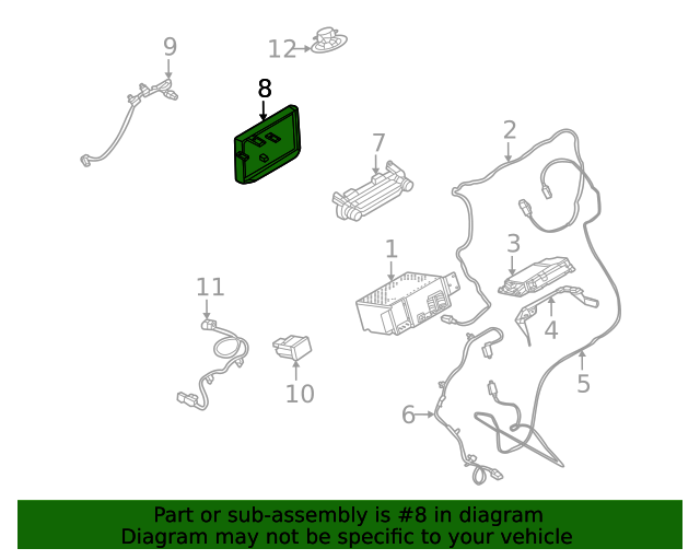 Genuine OEM Ford Part - Display System M1PZ-10D885-A | Genuine OEM Ford ...