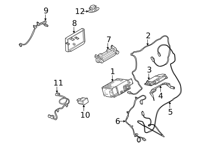 Ford M1PZ-14D202-A - Connector Wire - 2021 Ford Bronco Sport | OEM Ford ...