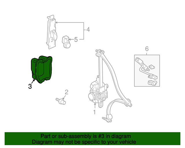 81891-SJC-A00 - Protector 2006-2014 Honda Ridgeline | Honda Parts Online