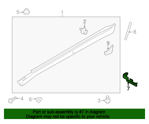 2009-2019 Infiniti Deflector Shield 76856-1CA0A | OEM Parts Online