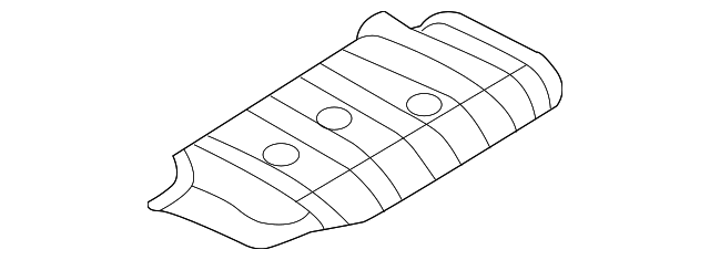 2014-2019 Nissan Versa Note Heat Shield 74772-3WC0A | Nissan Parts Plus