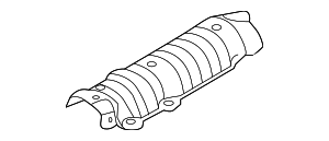 74758-3BA0A - Heat Shield - 2012-2019 Nissan | Nissan OEM Parts Direct