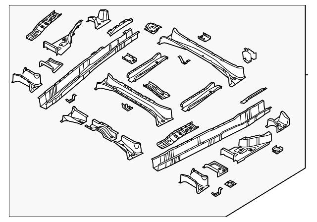 65841-R0200 - Rear Cross-Member 2022 Kia Carnival | Kia.Parts Store