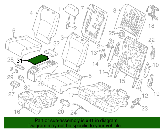 Genuine BMW 52-20-7-269-484 | Lid | FREE Shipping on Most Orders $499 ...