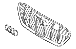 2019-2023 Audi Grille 4KE-853-651-T94 | Audi USA Parts