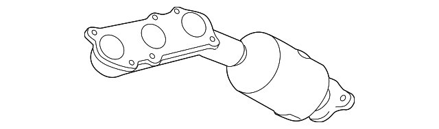 17150-0P230 - Exhaust Manifold - 2011-2015 Toyota Tacoma | Nucar Toyota ...