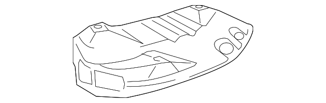 2005-2023 Toyota Tacoma Heat Shield 58152-04031 | American Toyota Parts