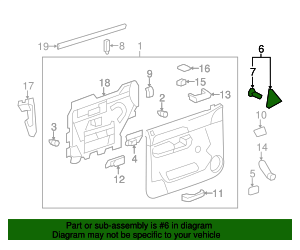 25838246 - OEM GM Upper Trim Panel | GMPartsCenter.net | GM Parts Center