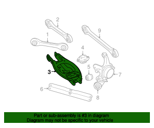 33-32-6-772-899 - Suspension Control Arm 2006-2015 BMW ...