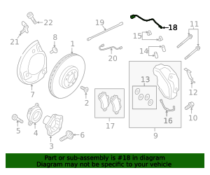 Genuine Porsche Wear Indicator for 2019-2023 Porsche Cayenne | OEM Part ...
