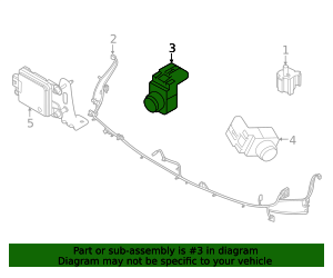 2020-2021 Hyundai Sonata Park Sensor 99310-L1000-NT2 | OEM Parts Online