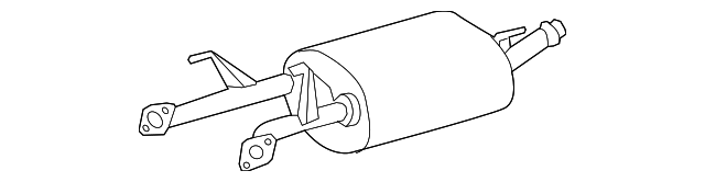 2007-2013 Toyota Tundra Muffler & Pipe 17420-0F030 | Camelback Toyota Parts