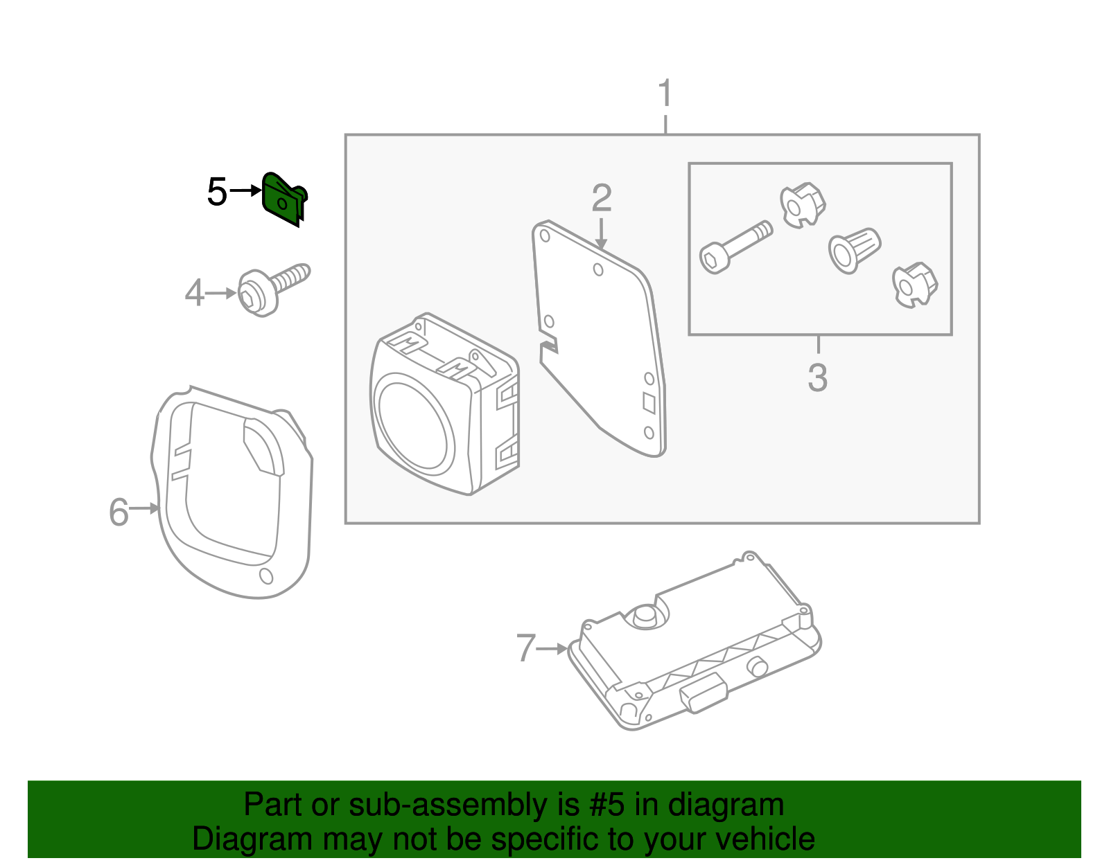 2007-2024 Audi Retainer Plate U-Nut N-903-682-03 | AudiUSAParts.com