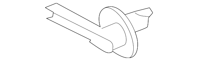 Genuine OEM Ford Part - Wheel Opening Molding Retainer W721136-S300 ...