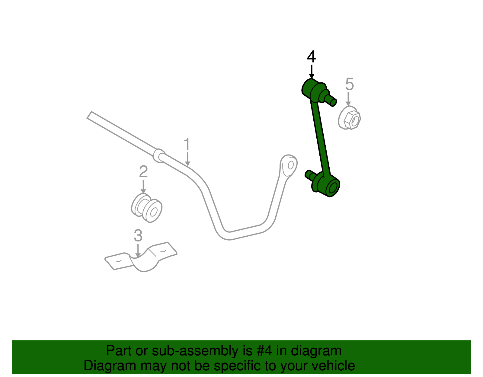 2006-2012 Toyota Stabilizer Link 48830-06060 | Retail Performance Auto ...