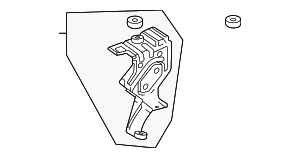 2020-2021 Mercedes-Benz GLB 250 Bracket, Fender 247-880-02-14 ...