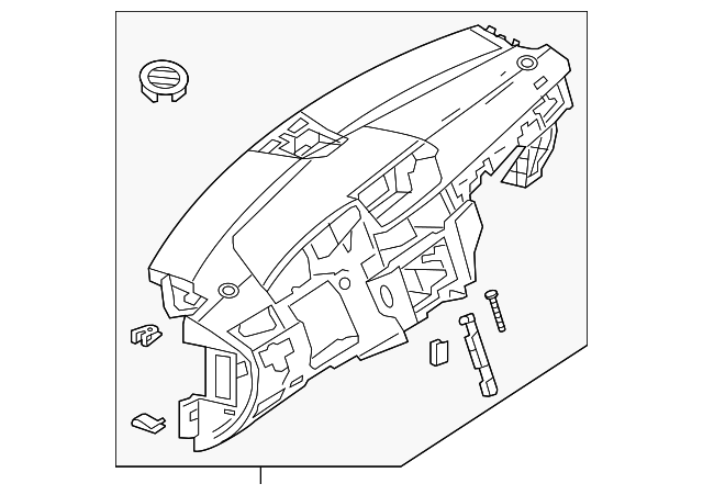 212-680-27-00-9J54 - Instrument Panel 2014-2015 Mercedes-Benz ...