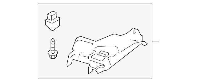 212-680-08-89-9051 - Lower Cover 2010-2016 Mercedes-Benz | Mercedes ...