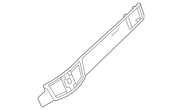 212-680-28-93 - Ornamental Trim Mercedes-Benz USA Parts