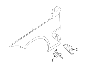 Genuine BMW 51-13-7-465-213 | Side Trim | FREE Shipping on Most Orders ...