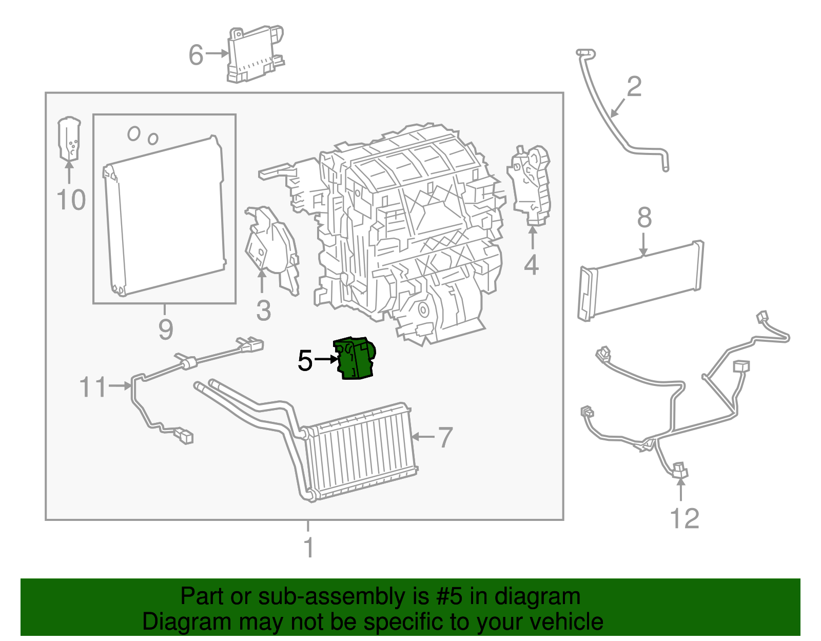 87106-47200 - 2016-2022 Toyota - HVAC Air Inlet Door Actuator | Sparks ...