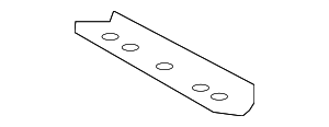 53879-42020 - Fender Liner Support Bracket (Front) - 2013-2018 Toyota ...